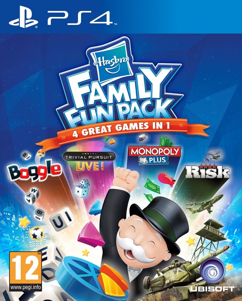 Hasbro Family Fun Pack PS4 (Sony Playstation 4) (UK IMPORT ...