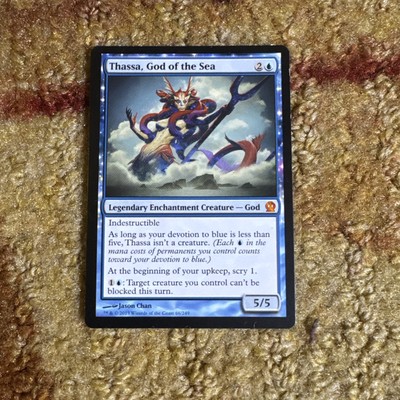 MTG - Thassa, God of the Sea - Theros 66/249 - Regular Mythic | eBay