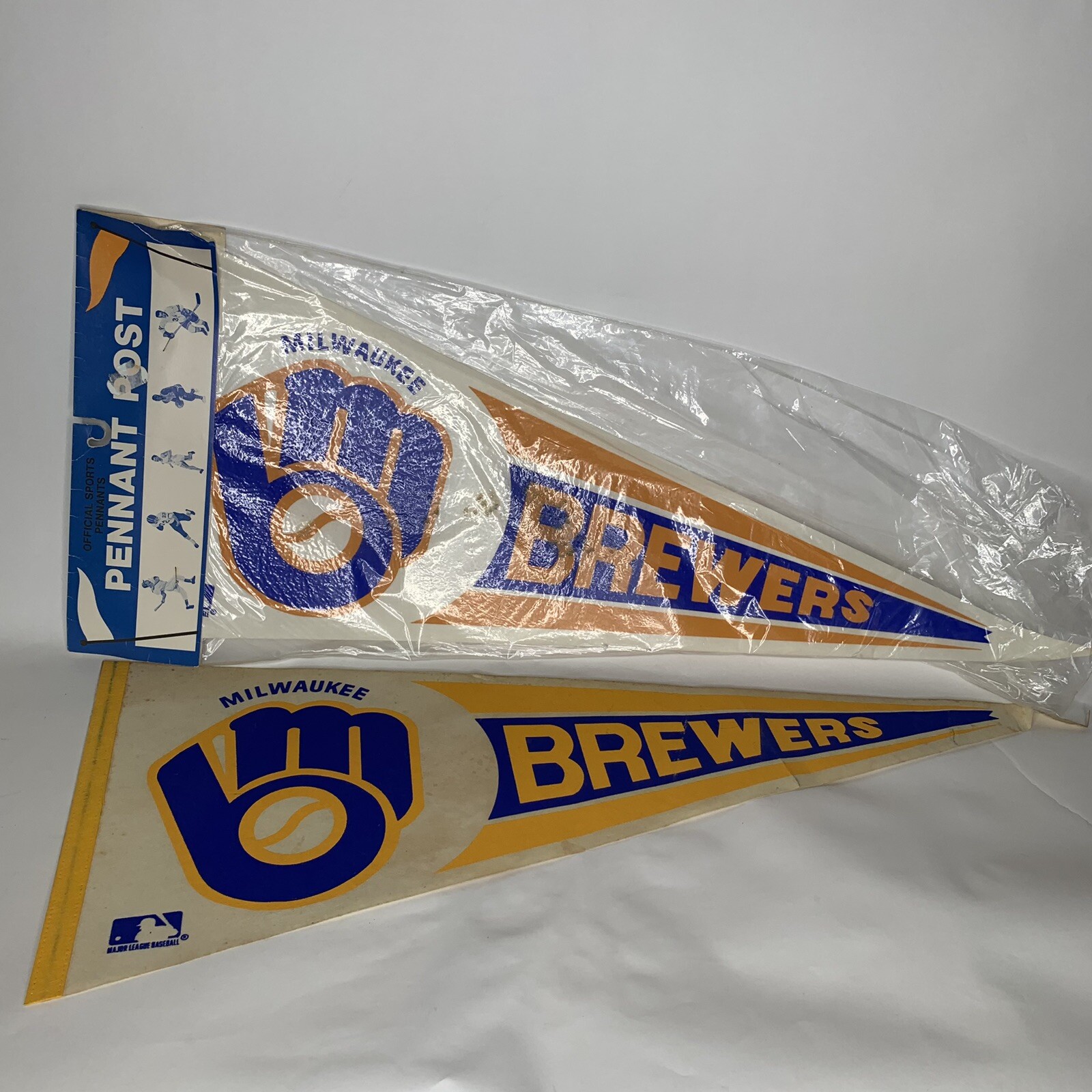 Vintage Milwaukee Brewers MLB Full Size Felt Pennants NOS | eBay