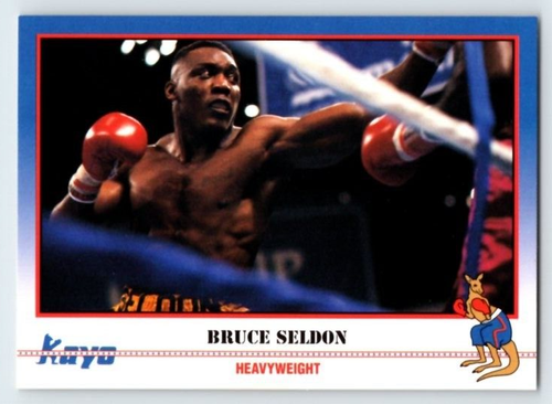 BRUCE SELDON HEAVYWEIGHT BOXER Kayo Boxing Trading Card 1991 B177 | eBay