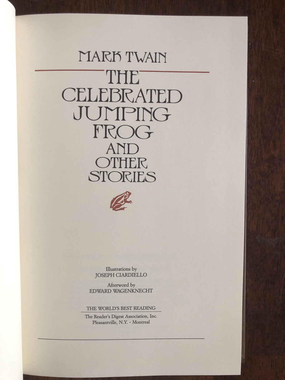 Mark Twain~The Celebrated Jumping Frog And Other Stories~Reader’s ...