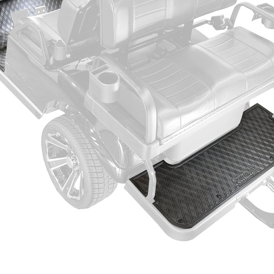 Xtreme Mats Evolution Golf Cart Rear Facing Footrest Mats for Rear ...