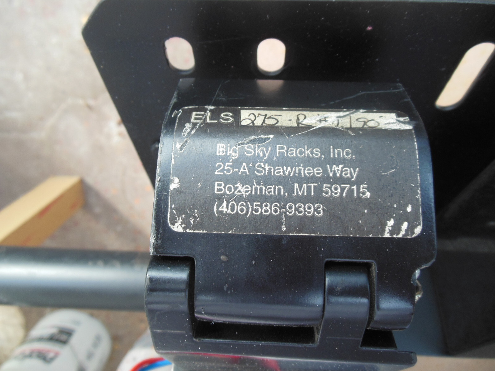 Police Big Sky Gun Rack ELS-275- R#1190 12V Gun Mount Lock | eBay