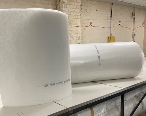 M5 F5 V600 Spray Booth Ceiling Intake Filter Tacky With Scrim Back 1 x ...