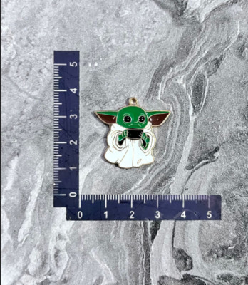 20pcs Yoda anime Metal Charm Pendant DIY Necklace Jewelry Making | eBay