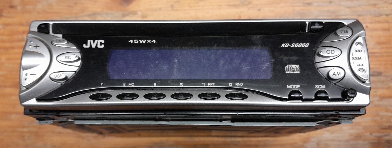 JVC KD-S6060 CD Player/MP3 In Dash Receiver for sale online | eBay
