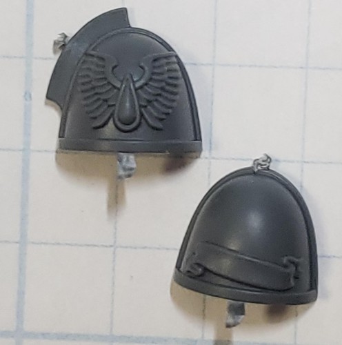 Warhammer 40k Blood Angels Bits Sanguinary Guard Crested Shoulder Pads ...