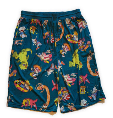 Nickelodeon Shorts Cartoon Print All Around Men's XL | eBay
