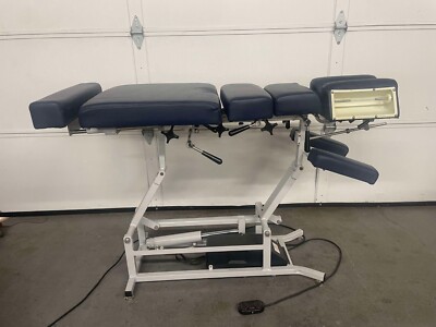 Lloyd 402 Elevation Adjusting Chiropractic Table Thoracic/Lumbar/Pelvic ...