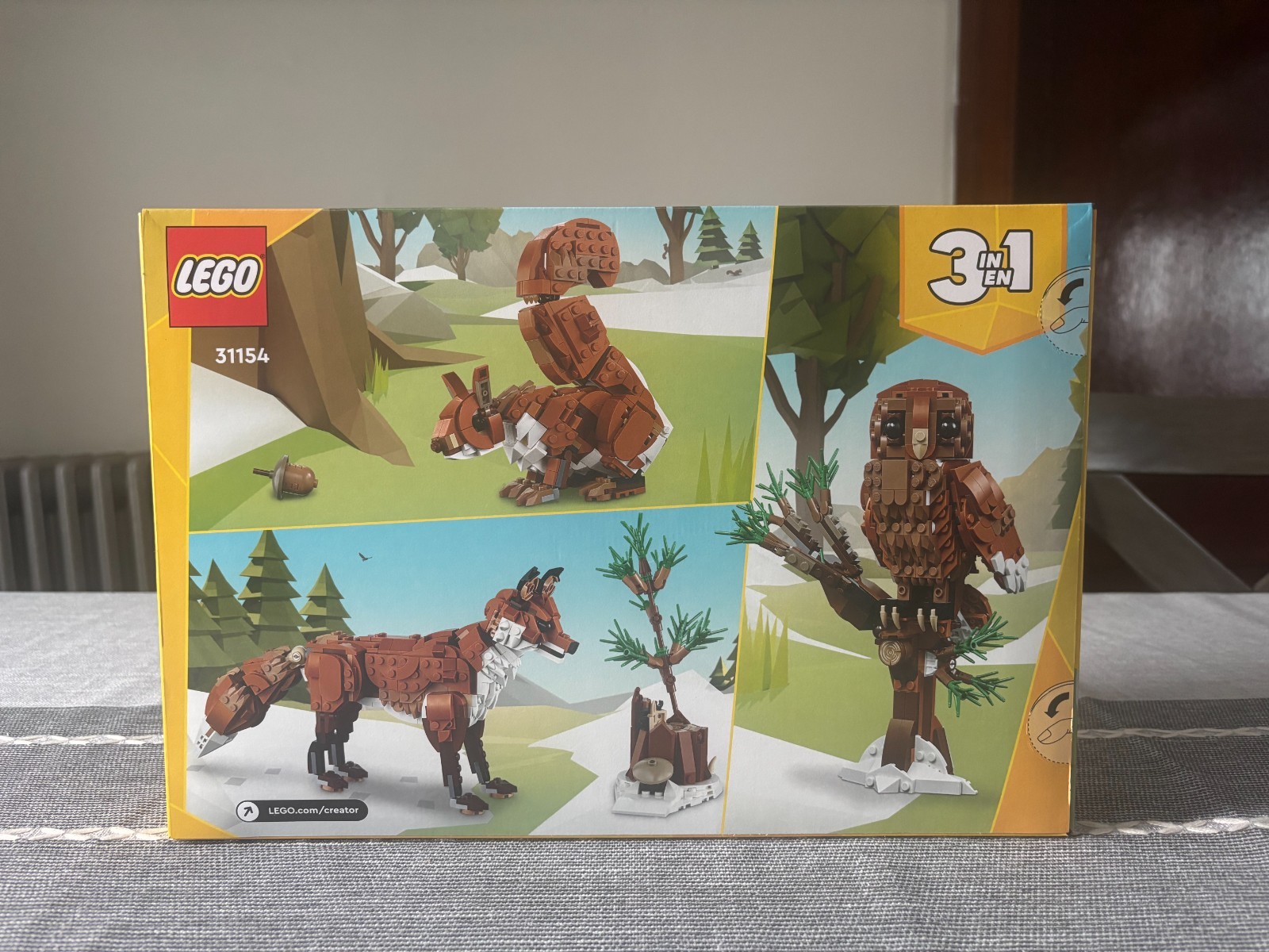 LEGO CREATOR: Forest Animals: Red Fox (31154) for sale online | eBay