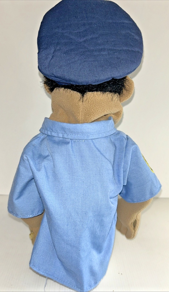 Melissa & Doug Police Officer Hand Puppet Plush Toy With Hat & Uniform ...