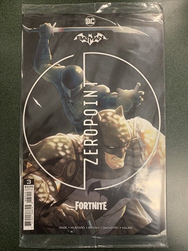Batman/Fortnite: Zero Point #3 (DC, 2021) 2nd Print Sealed with Code NM ...