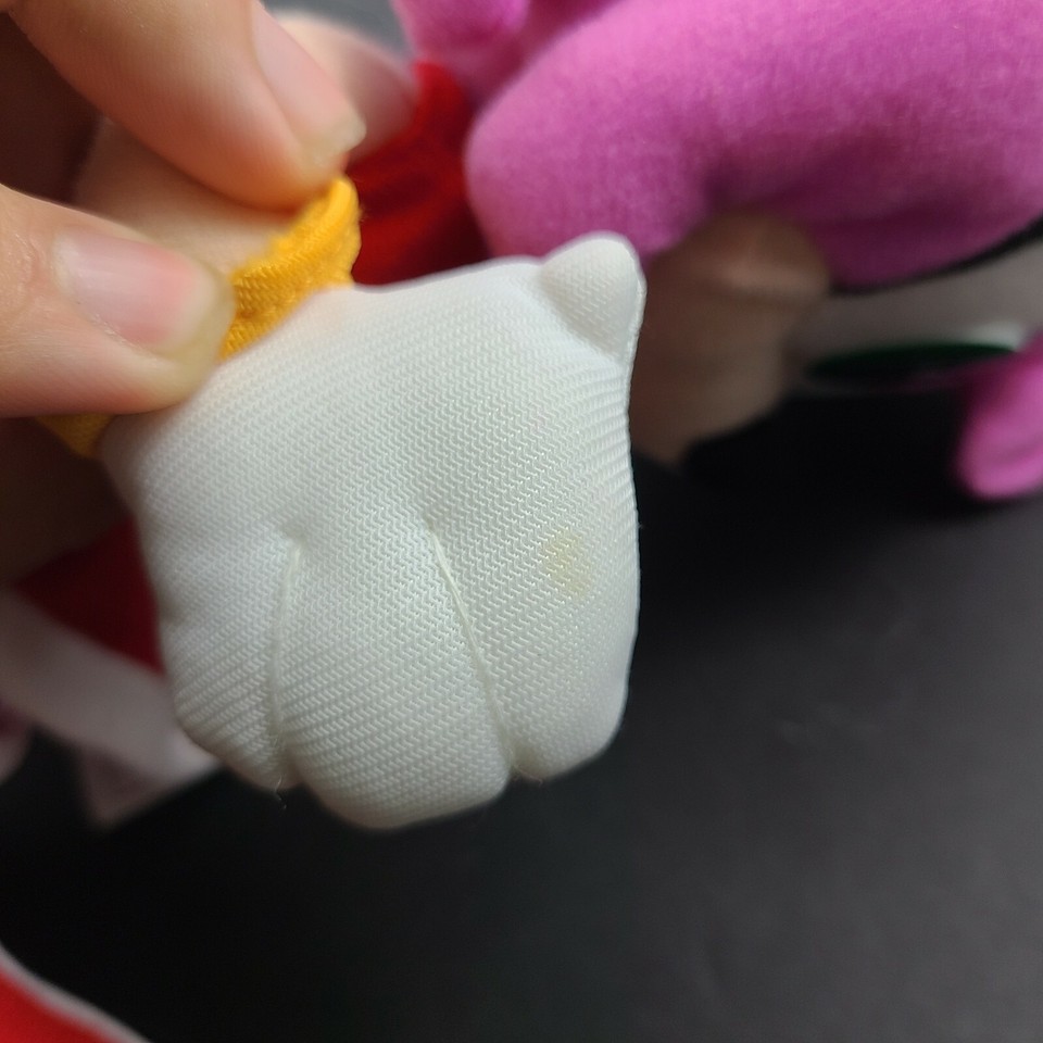 Toy Network Sega Sonic X the Hedgehog 15TH Amy Rose Stuffed Plush Doll ...