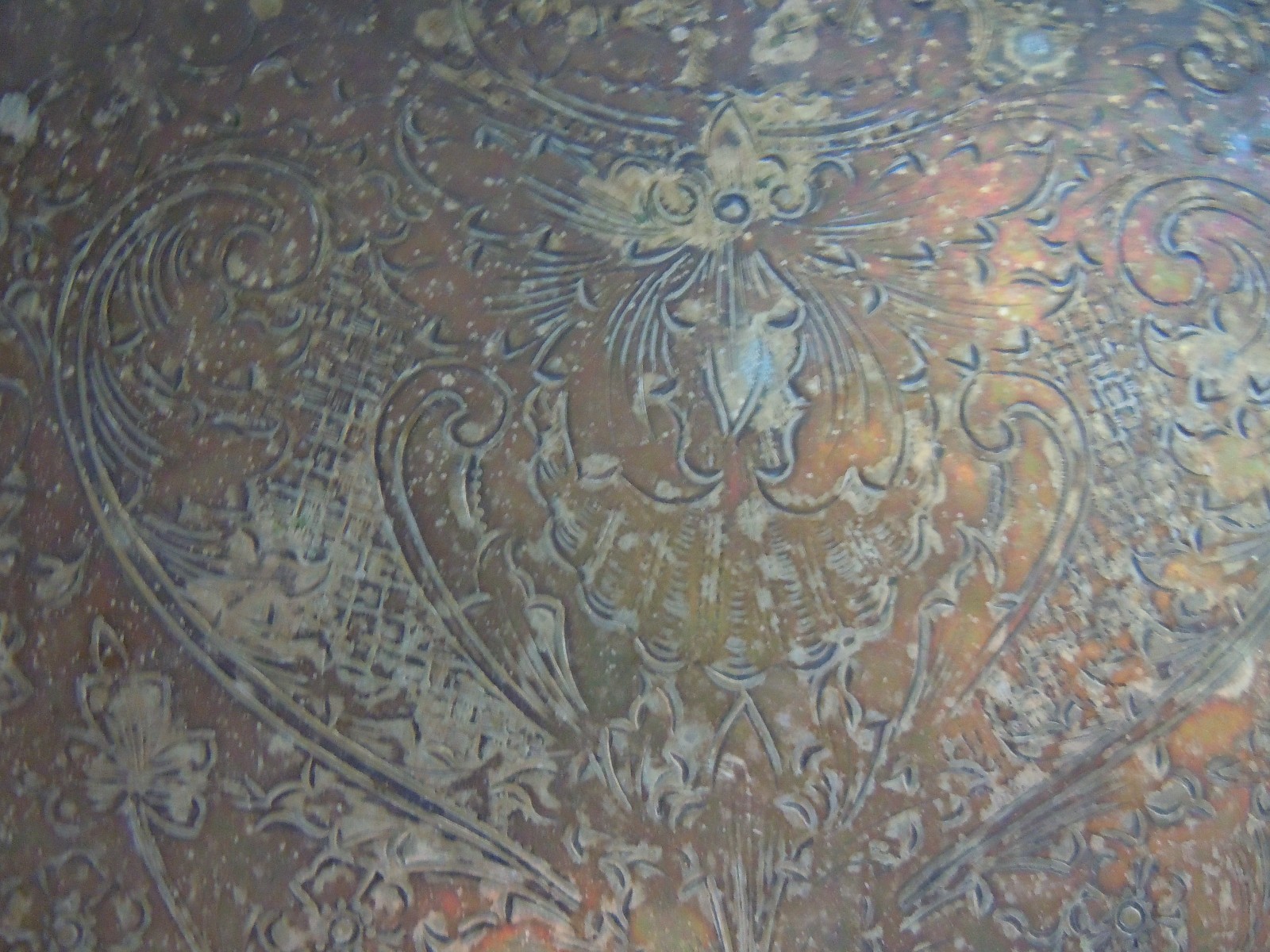 KS Inc. Keystoneware Silverplated Etched Scroll Tray 14" x 9" | eBay