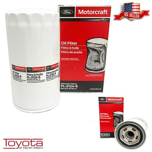 2 OEM Genuine Motorcraft Oil Filter FL-2124-S Replaces FL-2051-S ...