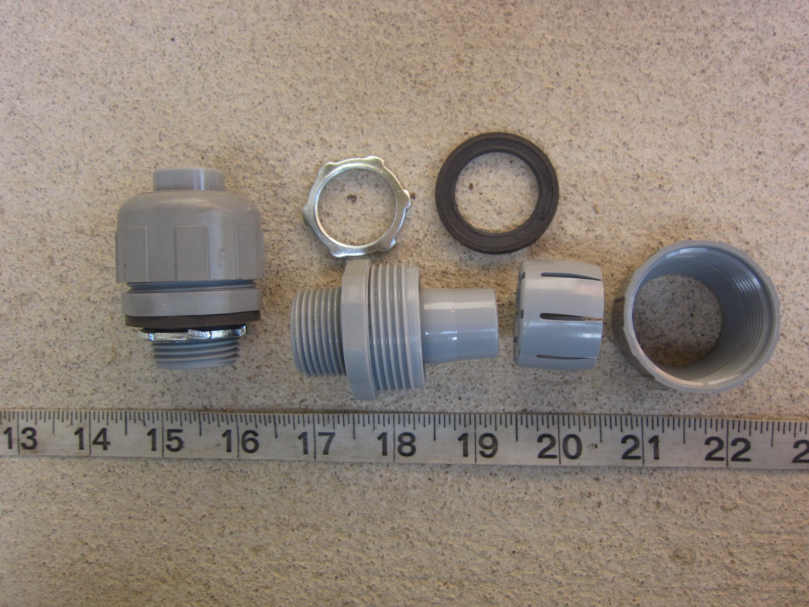 Heyco FNMT-C 3/4" NPT FNMC-B only Connector, Used | eBay