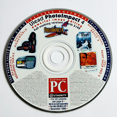 Australian PC Authority Vintage Pc Computer Software CD Disc | eBay ...