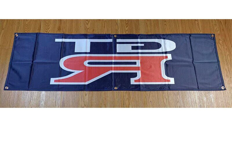 Gtr Flag Banner Nissan Racing Garage Jdm Shop Show Nismo Decor Logo ...
