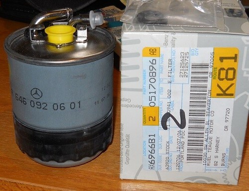 NOS 2004-09 Dodge Sprinter Diesel Fuel Filter | eBay