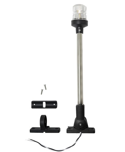 Pactrade Marine Navigation 16" All Round Anchor LED Light, Dual Bases ...