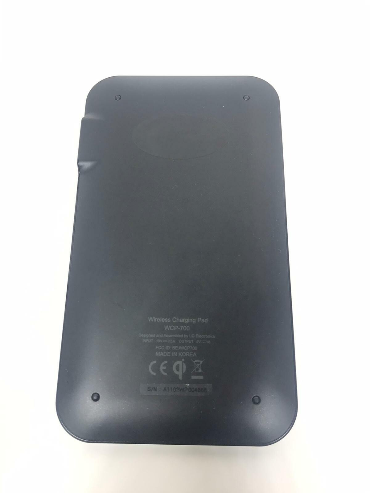 LG WCP-700 Portable Power Mat Wireless Charging Pad, Black | eBay