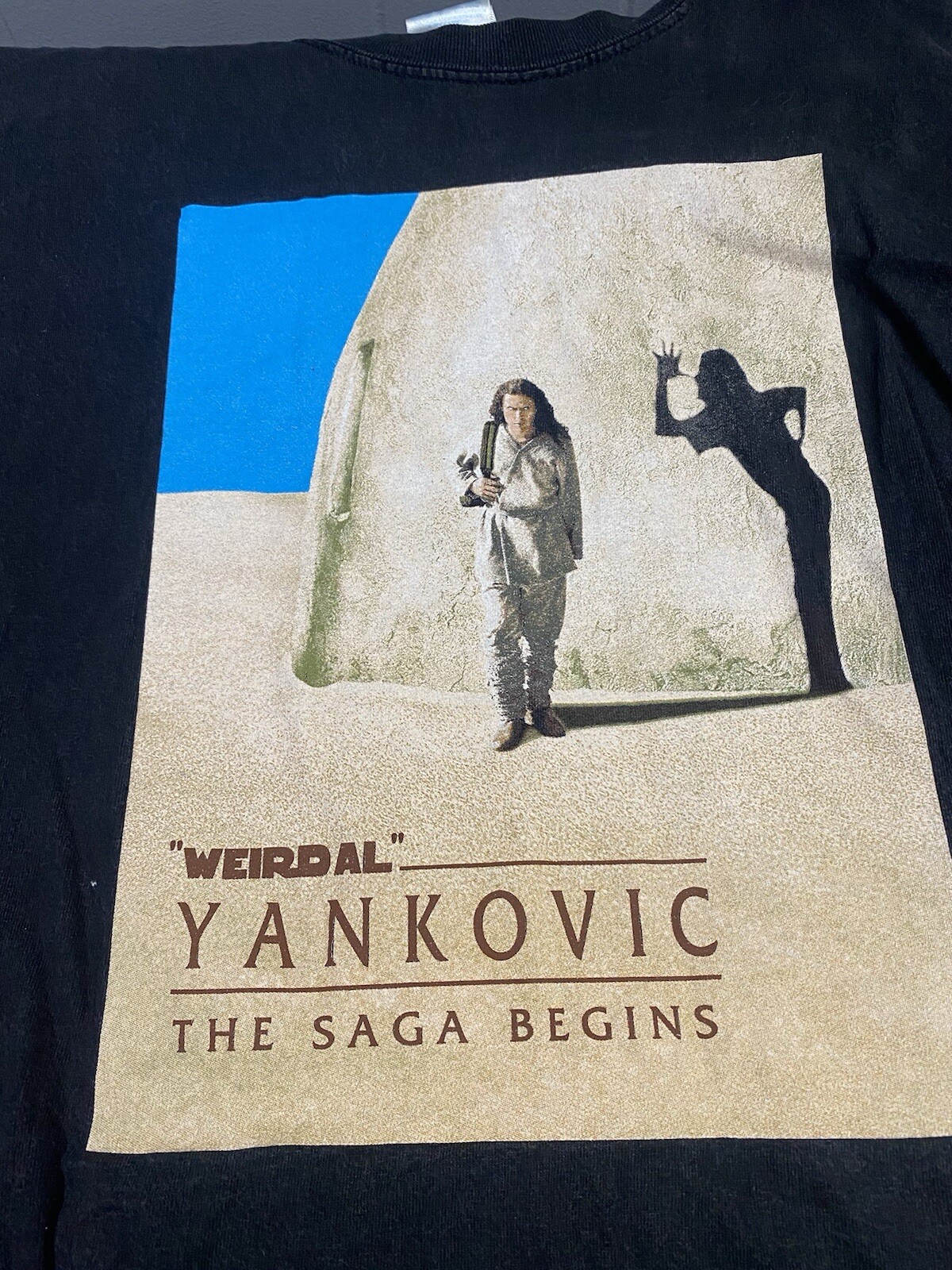 1999 Weird Al Yankovic Rare Galactic Tour Band X-Larg… - Gem