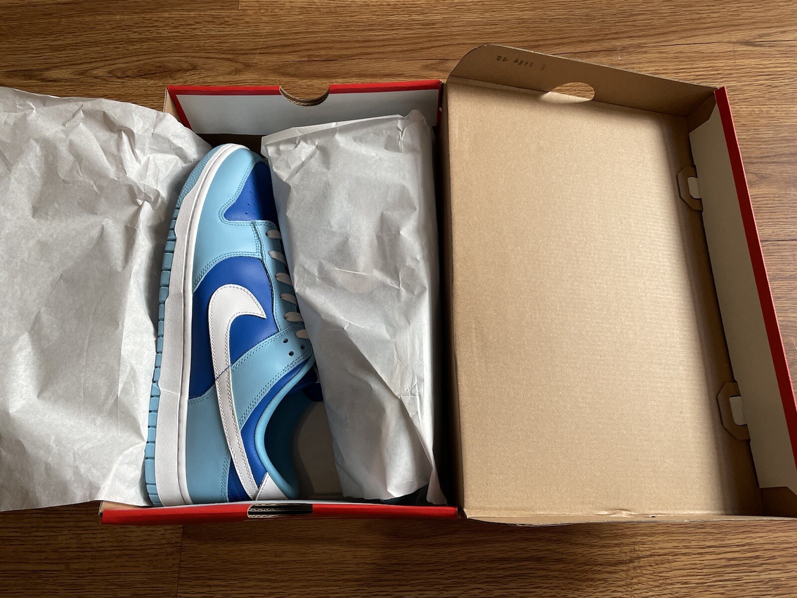 Nike Dunk Low QS Argon Blue / Baby Blue Sz 11.5 | eBay