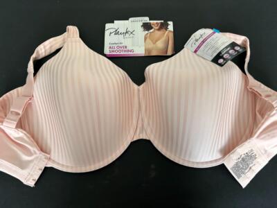 Playtex Secrets bra 36DDD 38DD 42DDD Smoothing 4747 pink stripe 4707 | eBay
