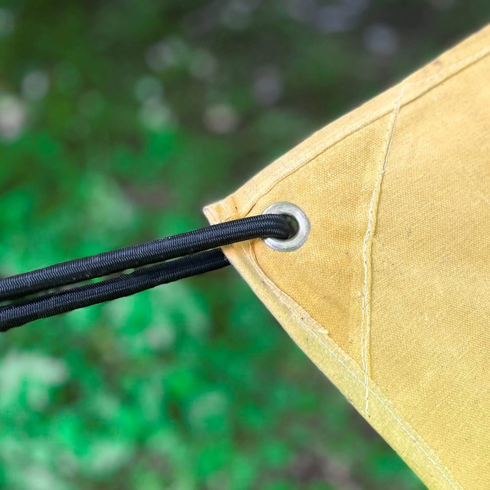 Heavy Weight 18oz Cotton Canvas Tarpaulin – Wax Treated & Durable | eBay UK