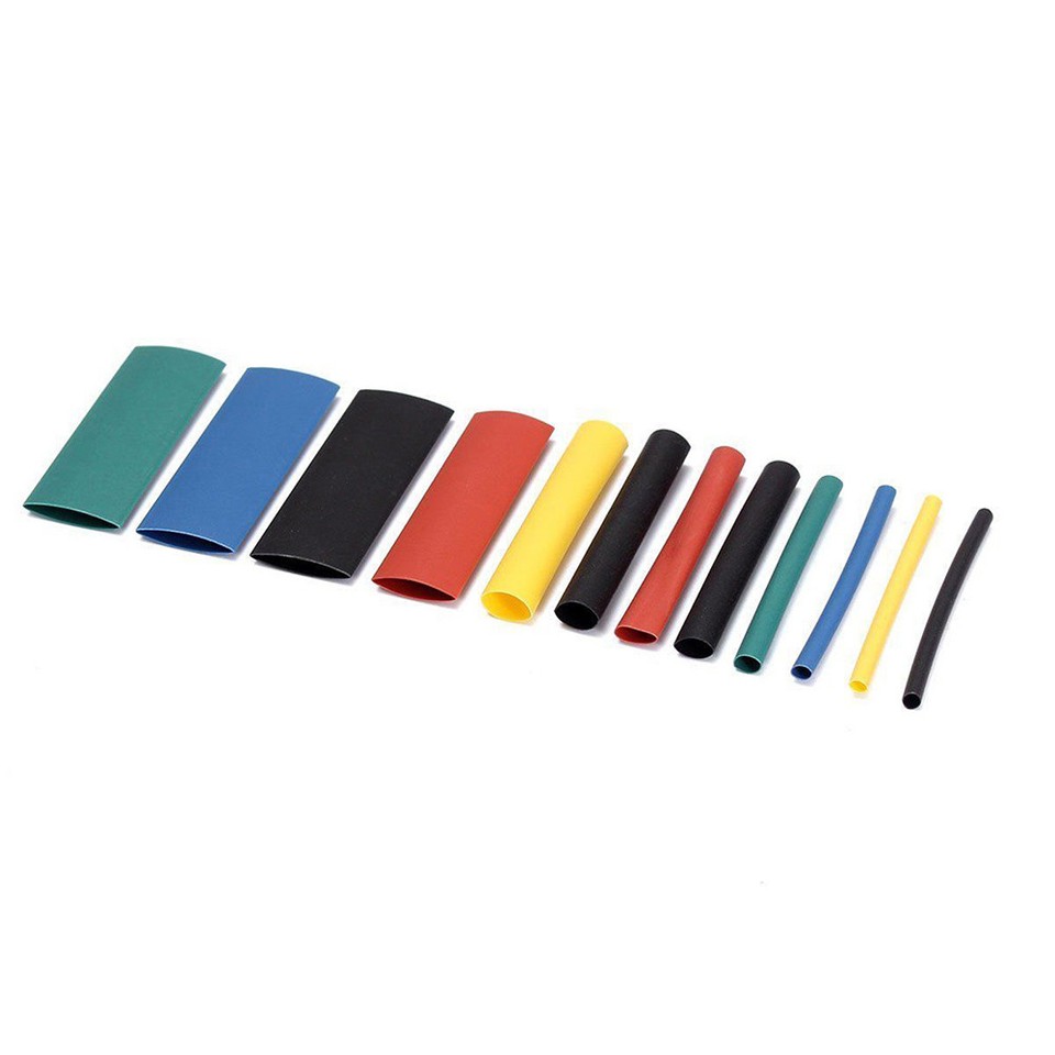 127/140/328/530pcs 2:1Heat Shrink Tube Tubing Sleeving Wrap Wire ...