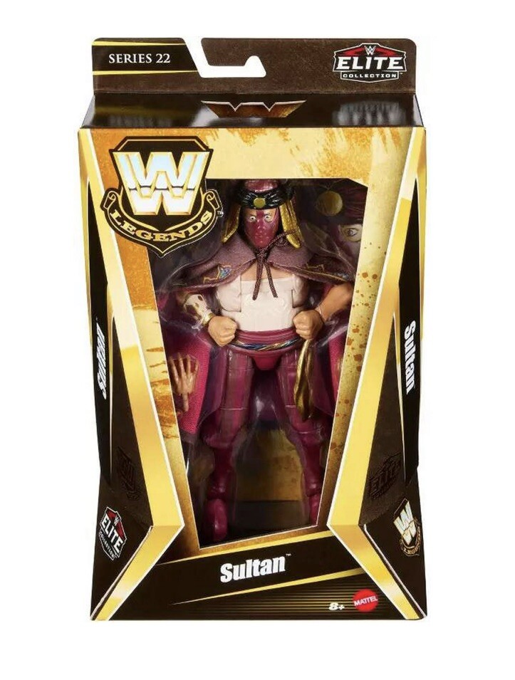 WWE Legends Elite Collection Series 22 Sultan 6" Figure Brand New | eBay