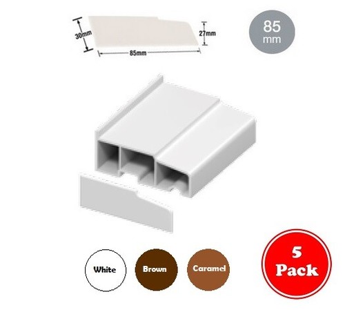 Window and Door Cill / Sill End Caps - Plastic External Sill Cover - 5 ...