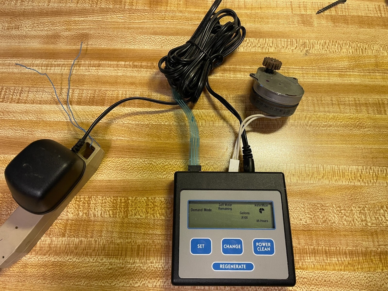 WaterBoss 900 water softener control, flow sensor, motor, & power ...