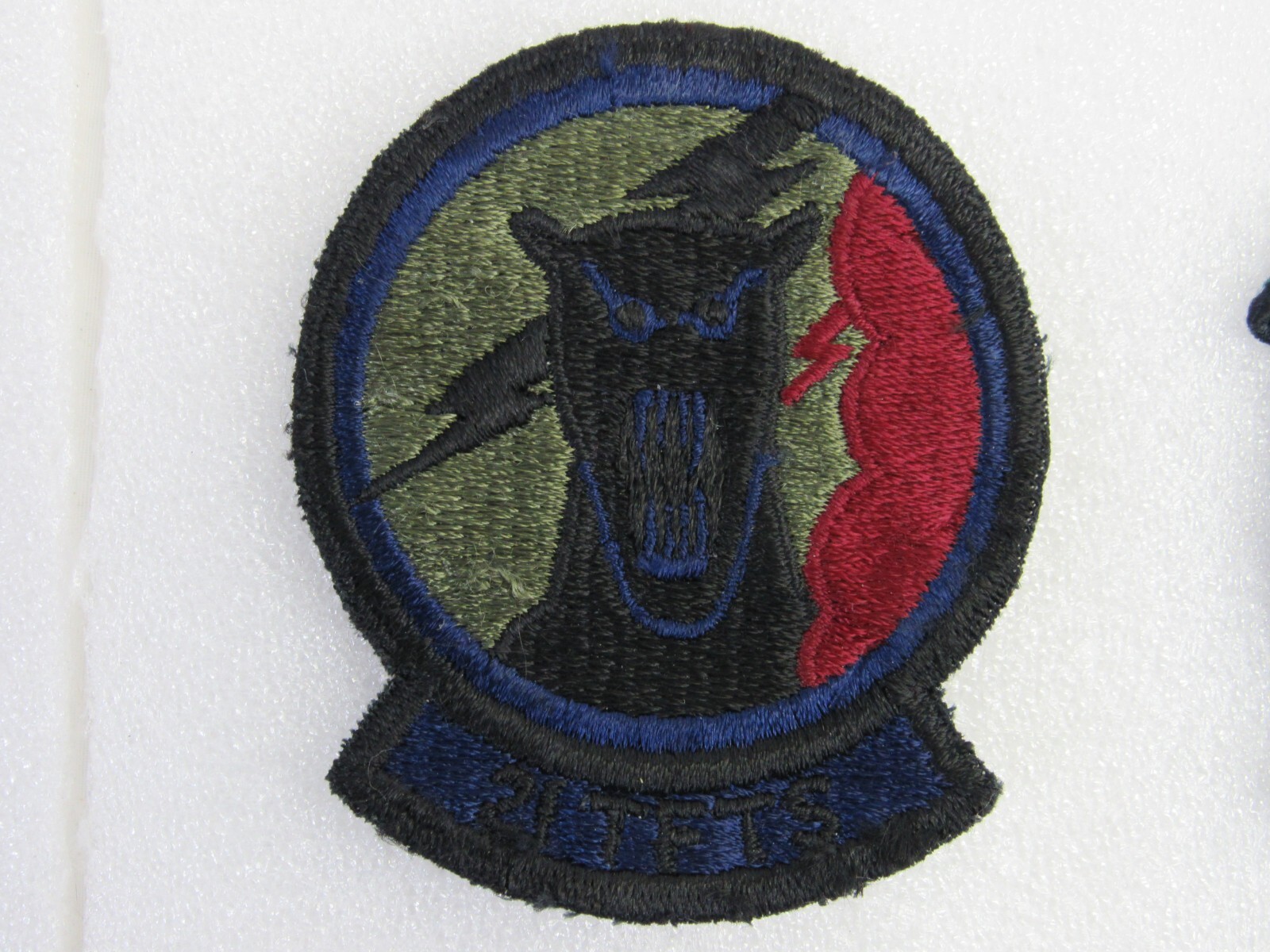 US Air Force 21st Tactical Fighter Training Squadron TFTS Subdued Sew ...