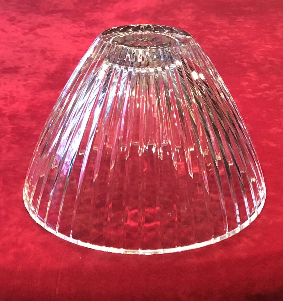 Stunning PEERAGE by ASTRAL Cut Lead Crystal Hand Blown Large Bowl 9.5”D ...