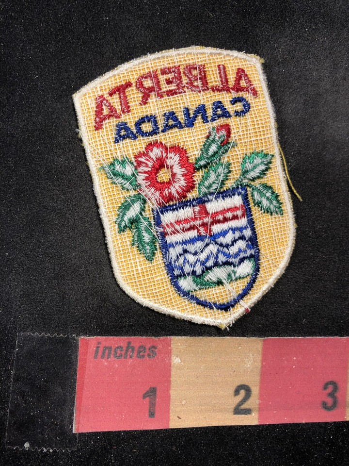 Vtg ALBERTA Canada Shield Patch 92D6 | eBay
