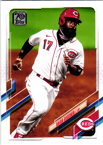 2021 Topps Series 1 Base #96 Brian Goodwin Cincinnati Reds b3 | eBay