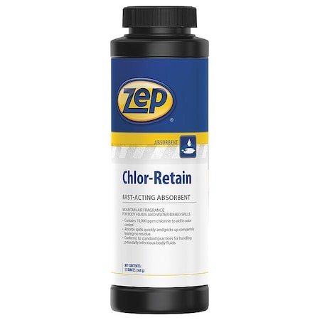 Zep 176901 Loose Sorbent, Diatomaceous Earth, 32 Oz Volume Absorbed Per ...