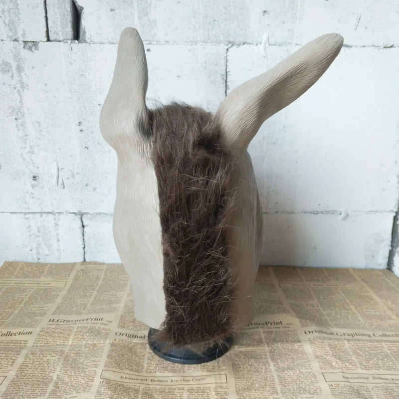 Funny Donkey Mask Animal Horse Head Halloween Party Cosplay Dance Prop ...