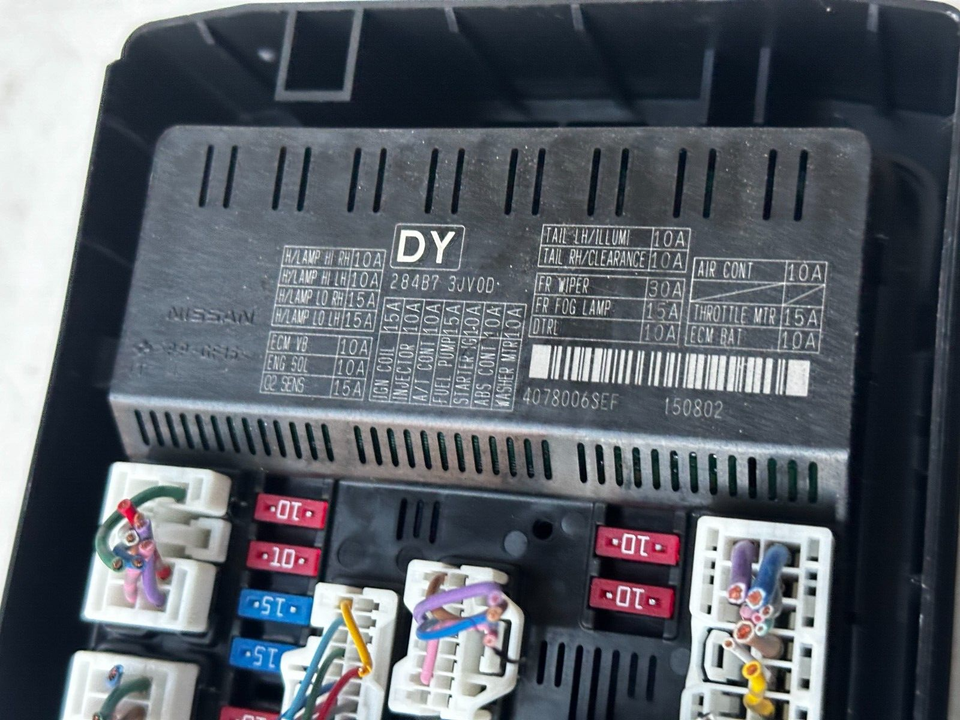 2013 - 2020 Infiniti Q50 Fuse Box Relay Control Module P: 284B7 3JV0B ...