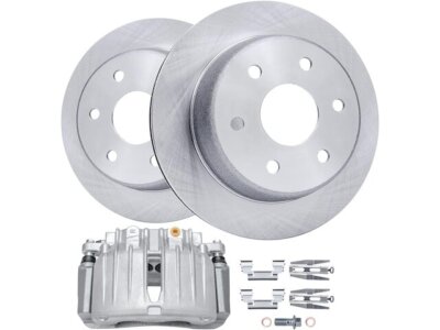 Rear Brake Rotor and Caliper Set 28MSYY79 for Escalade ESV EXT 2002 ...