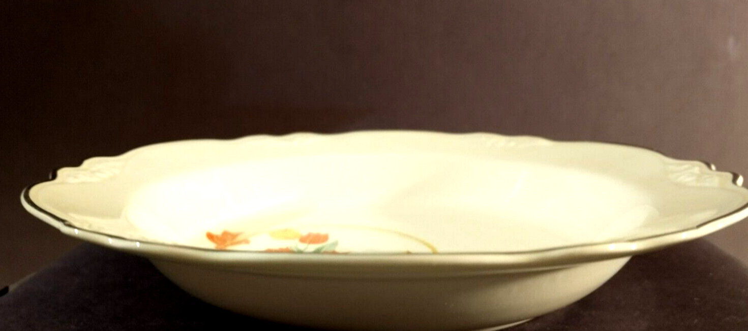 Homer Laughlin Tulips In Basket Virginia Rose Shape Soup Bowl EBay homer-laughlin-tulips-in-basket-virginia-rose-shape-soup-bowl-ebay