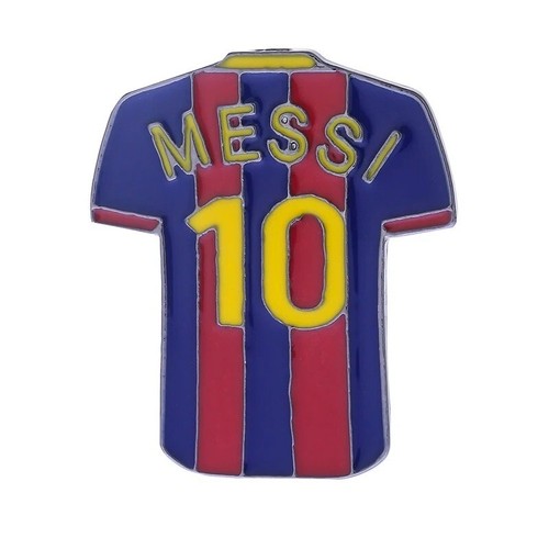 Messi Enamel pin / Brooch Barcelona Jersey. Perfect For Collectors | eBay