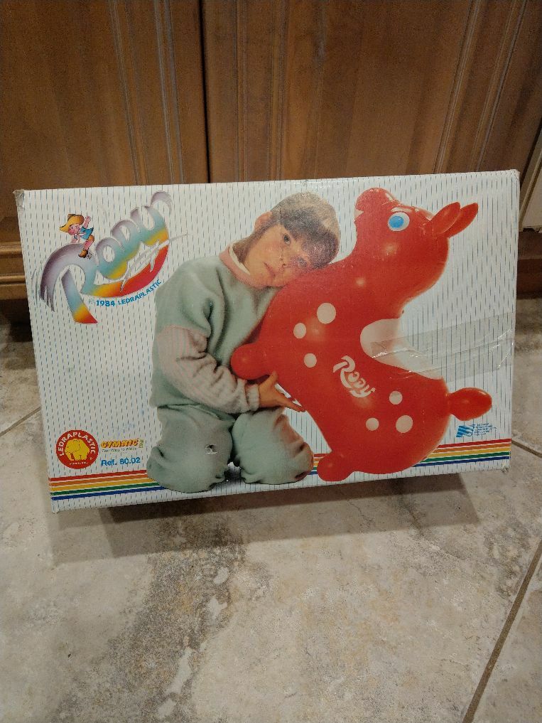 Ledraplastic 1984 Rody Red Pony Vintage Bouncing Toddler Bounce Toy ...