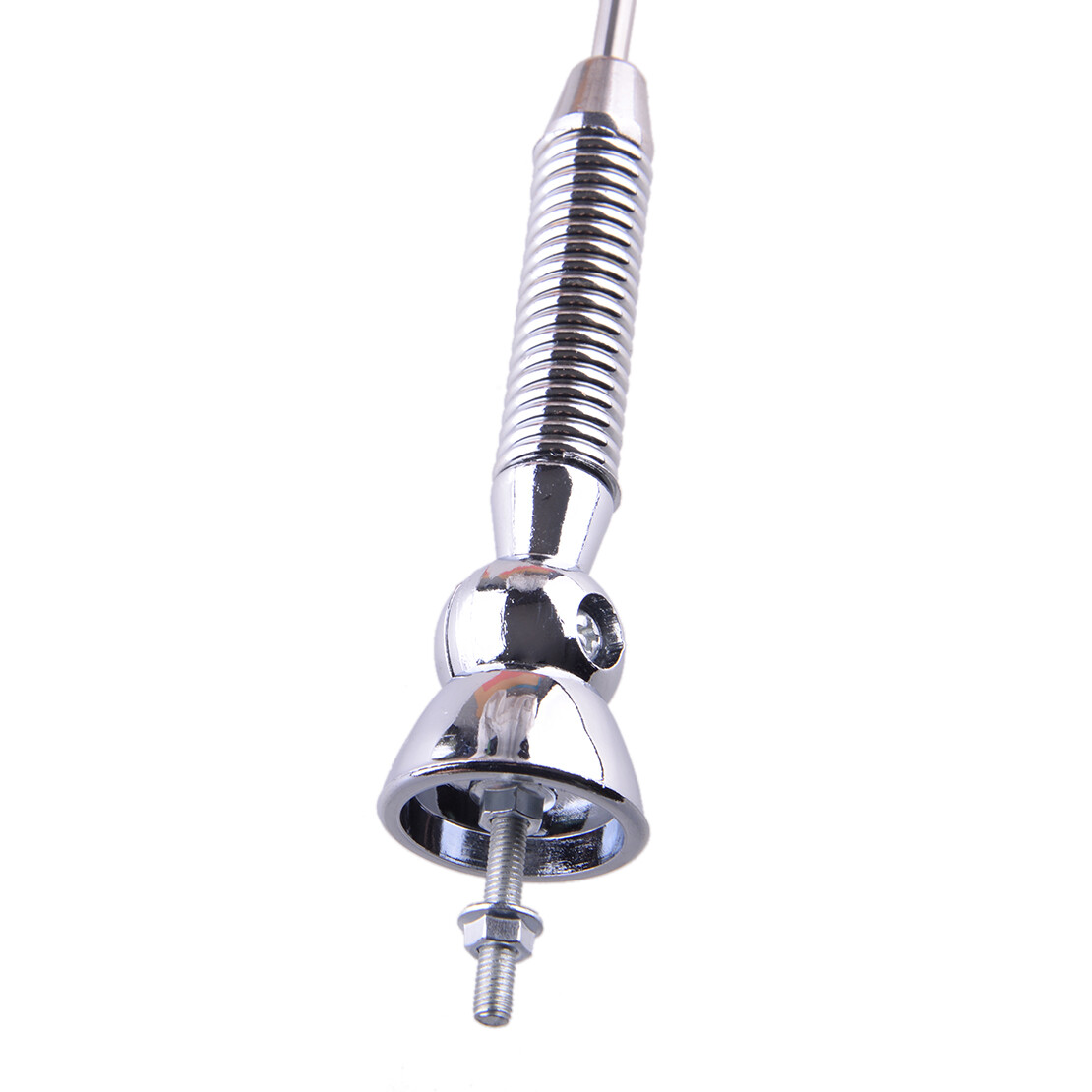 18.5" Car FM Radio Roof Antenna Aerial Spring Rod Mast Cable 180 ...