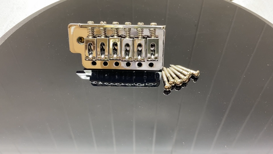 REAL Fender Squier Strat THIN BODY TREMOLO BRIDGE w/SCREWS ~ SHORT ...