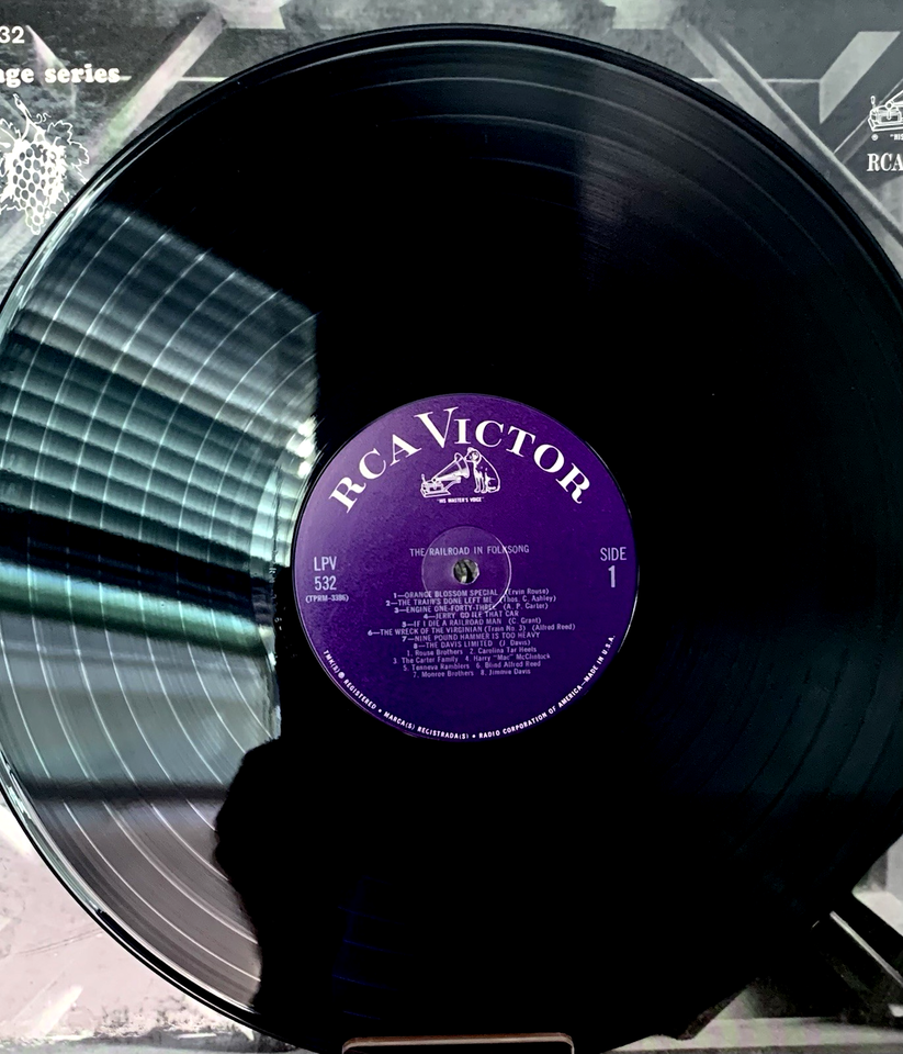 THE RAILROAD IN FOLK SONG 1966 RCA RECORDS VINYL LP | eBay