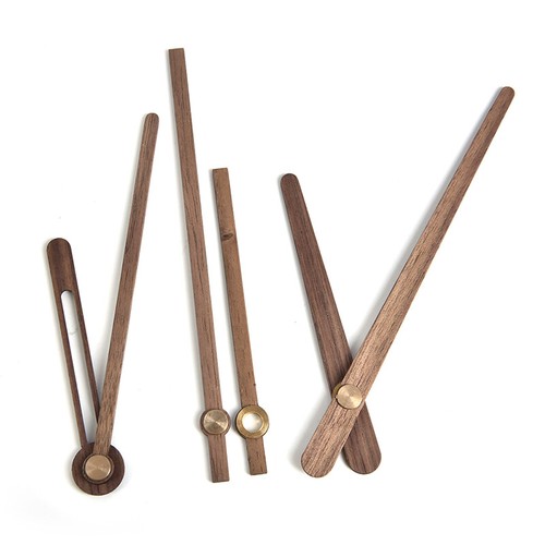 Wooden Pointers DIY Wall Clock Hands 12 inch Clock Needle Quartz ...