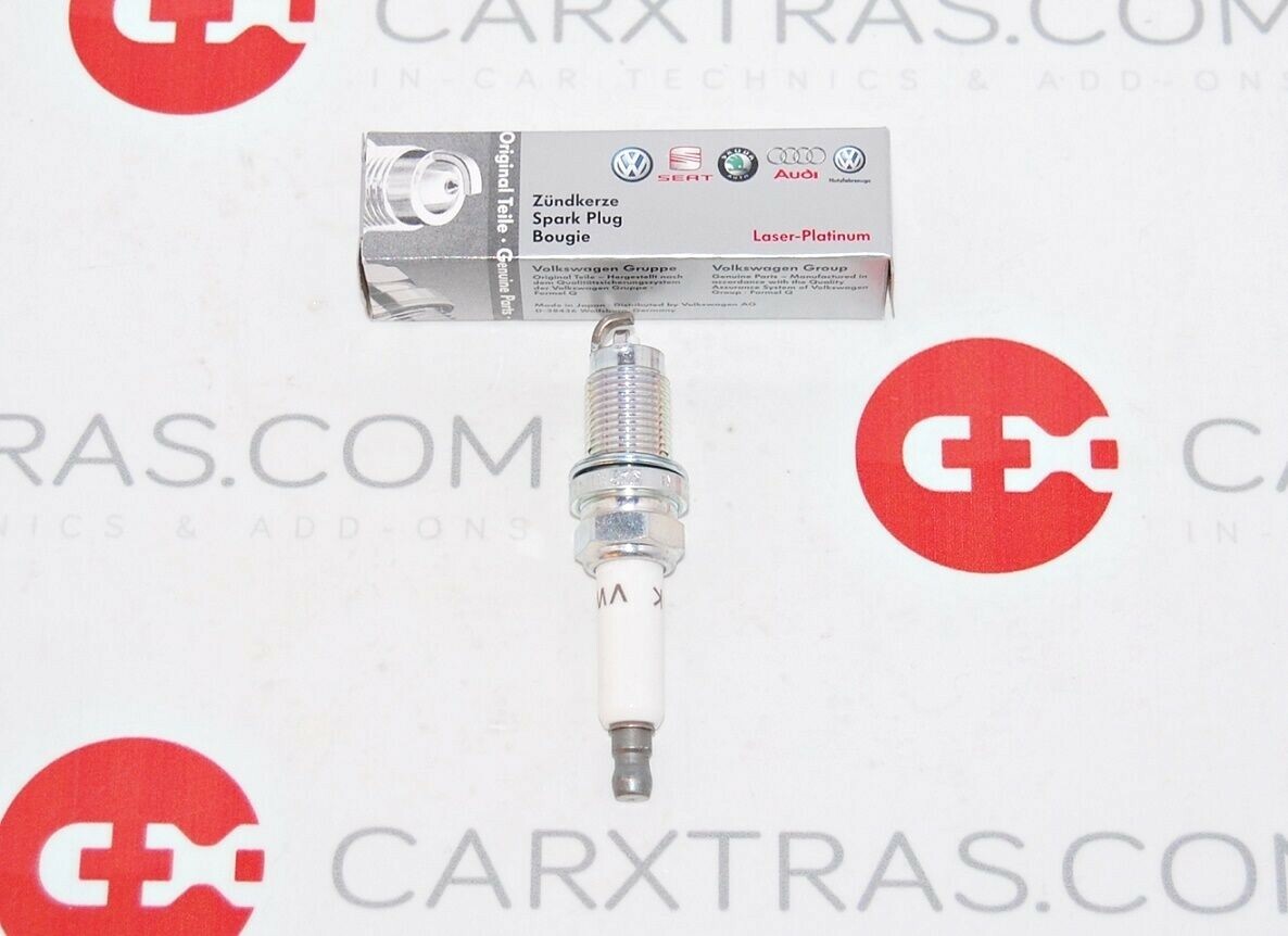 NEW OEM AUDI VW SKODA SEAT 4 x SPARK PLUG SET 101905620 NGK PZFR5N-11T ...
