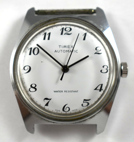 Vintage 1979 Timex Automatic Water Resistant 34.50mm Case Watch Runs ...